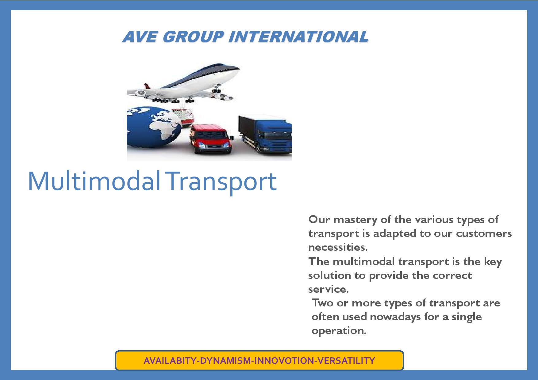 Logistique – AVE GROUP INTL