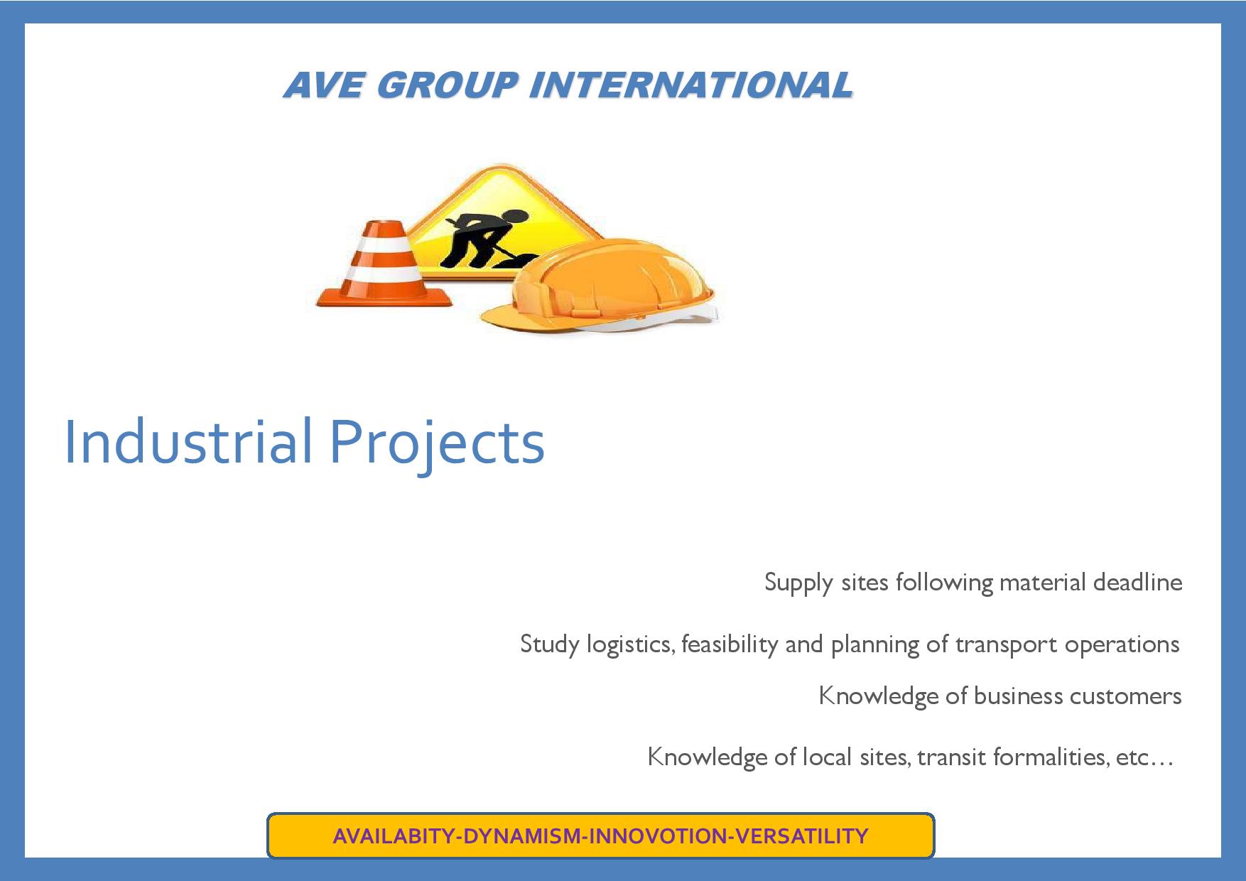 Logistique – AVE GROUP INTL